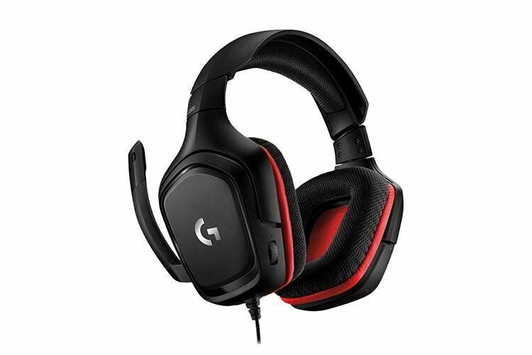 Игровые наушники унисекс Logitech GG331 проводные, 7.1 surround, ANC, 5886422