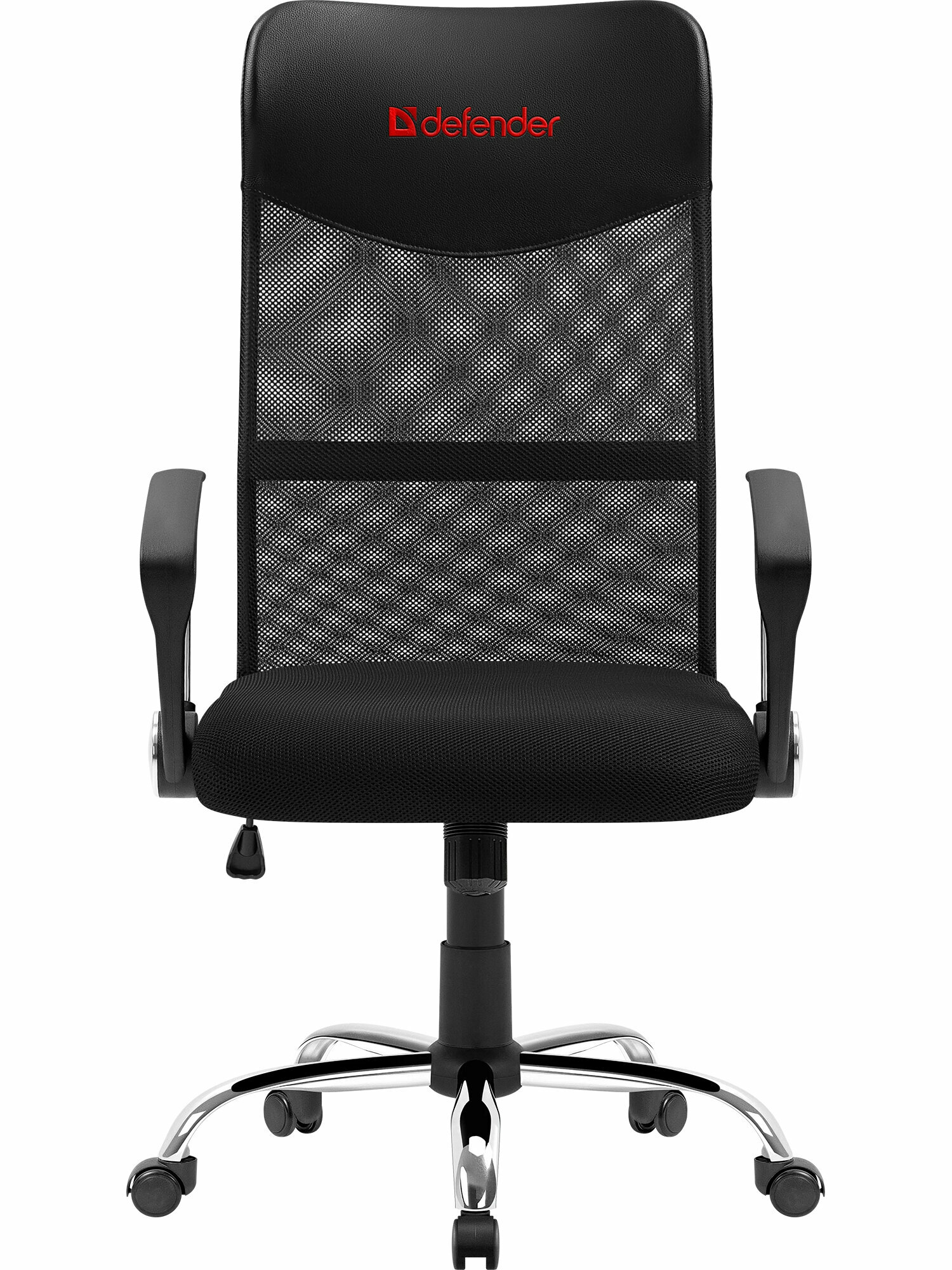 Кресло игровое DEFENDER ATX Black (64338)