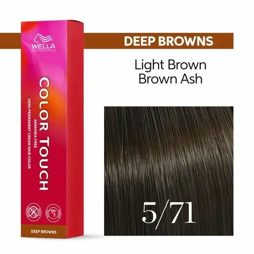 Wella Color Touch 5/71 грильяж Интенсивное тонирование без аммиака, 60 мл