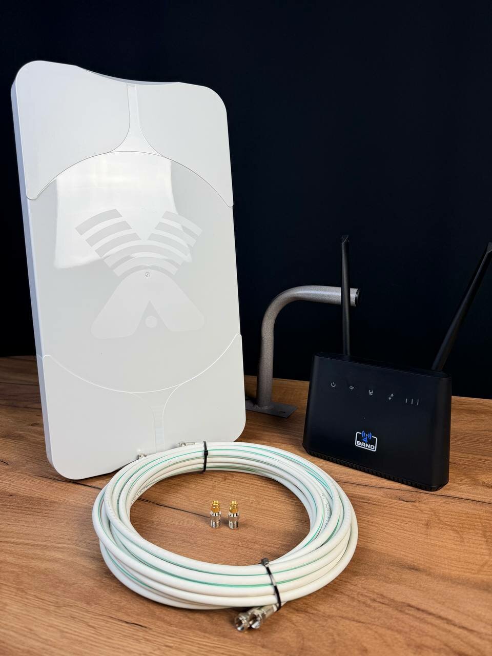 Универсальный Комплект Интернета 4G Модем - WiFi Роутер M4BandM5 + Антенна MiMO 18 dbi под Безлимитный Интернет