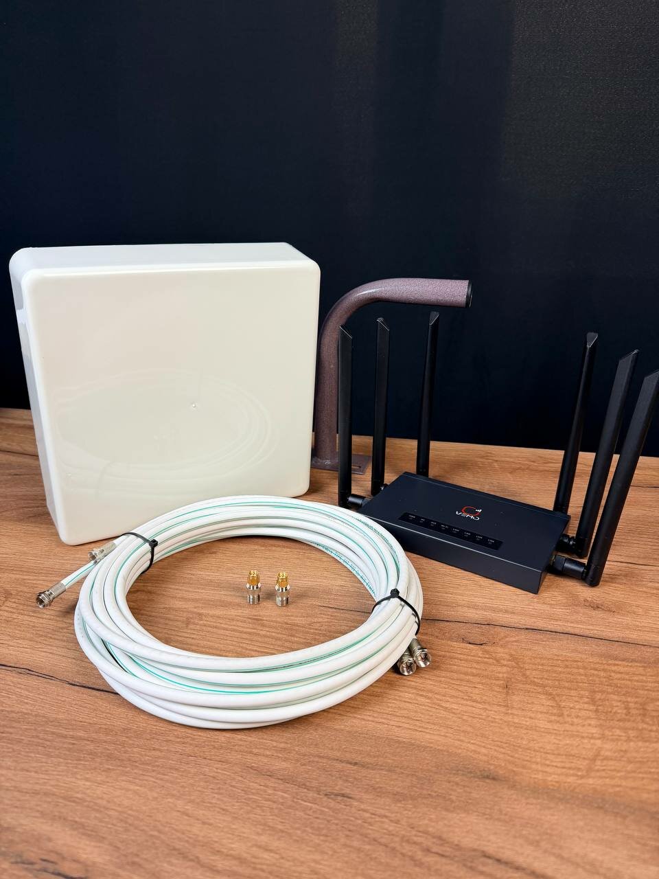 Универсальный Комплект Интернета 4G Модем - WiFi Роутер Vemo + Антенна MiMO под Безлимитный Интернет