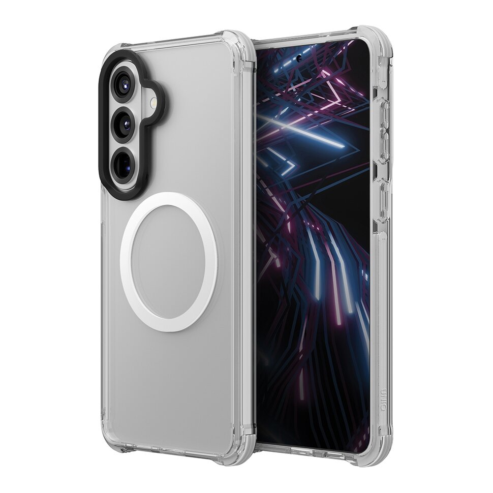 Uniq ударопрочный чехол с MagSafe для Galaxy S26+, Combat Blanc White