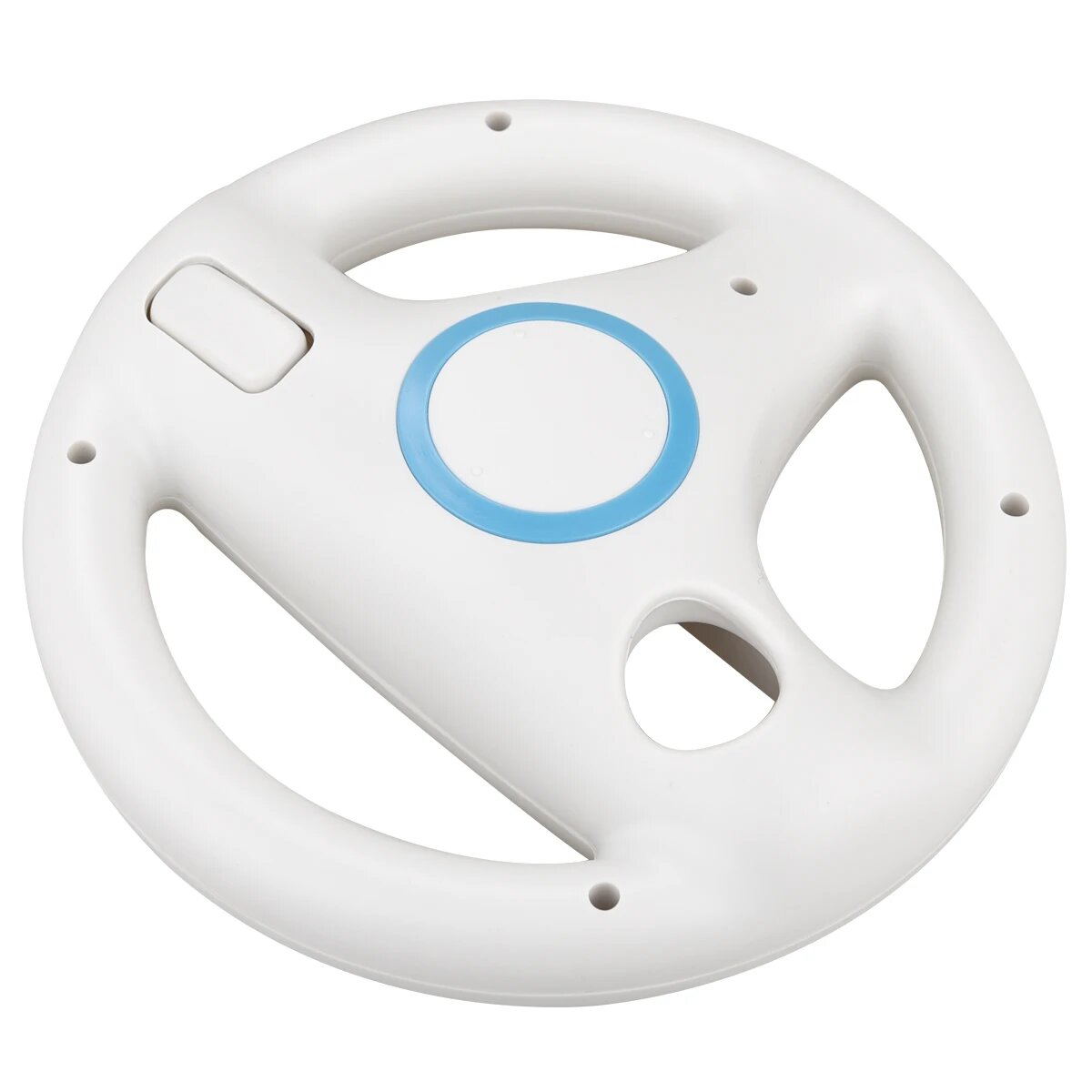 Игровое рулевое колесо White для Nintendo Wii
