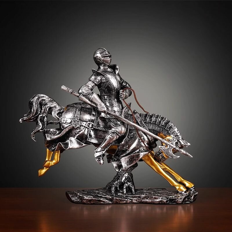 Конная статуя рыцаря