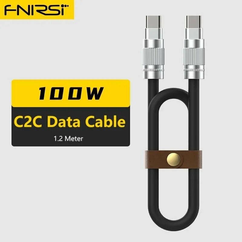 Шнур питания Type-C - Type-C(Устойчивость к высоким температурам) Совпадает с интеллектуальным паяльником FNIRSI HS-02