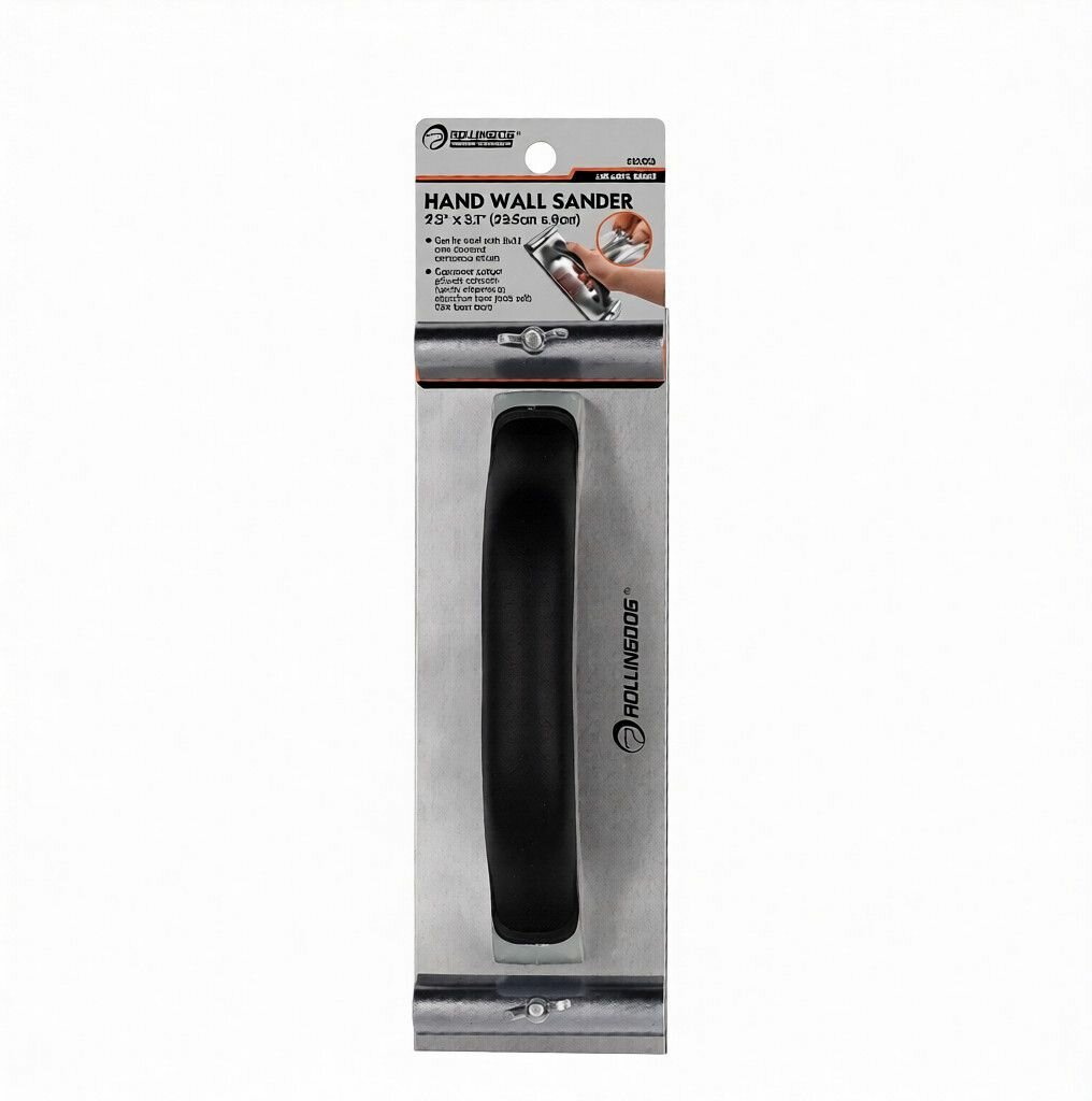 Терка для наждачной бумаги с прижимом Rollingdog 235х80мм, серия Professional, арт.50493