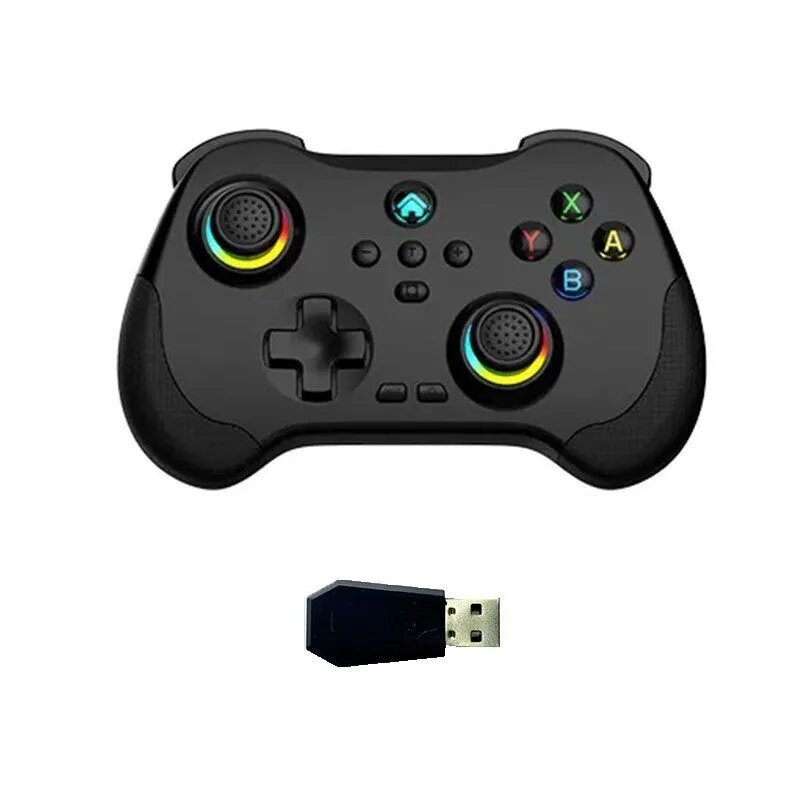 Z01 Беспроводной Bluetooth игровой контроллер для Nintendo Switch android IOS PS3 PS4 PC steam, с беспроводным приемником 2.4G, поддержка программируемых