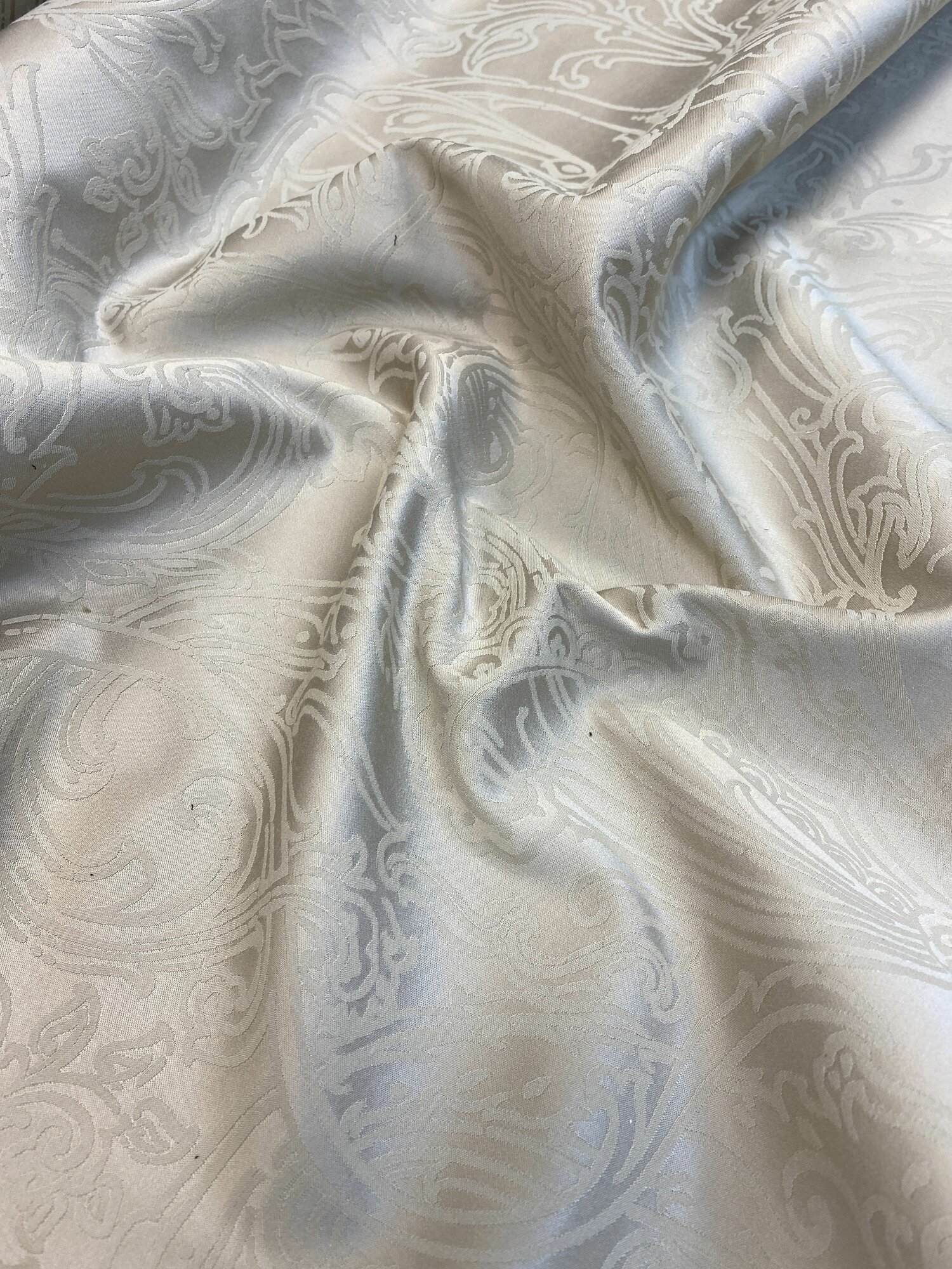 Ткань хлопок жаккард 100% (Италия) ш-130см отрез 0,8м