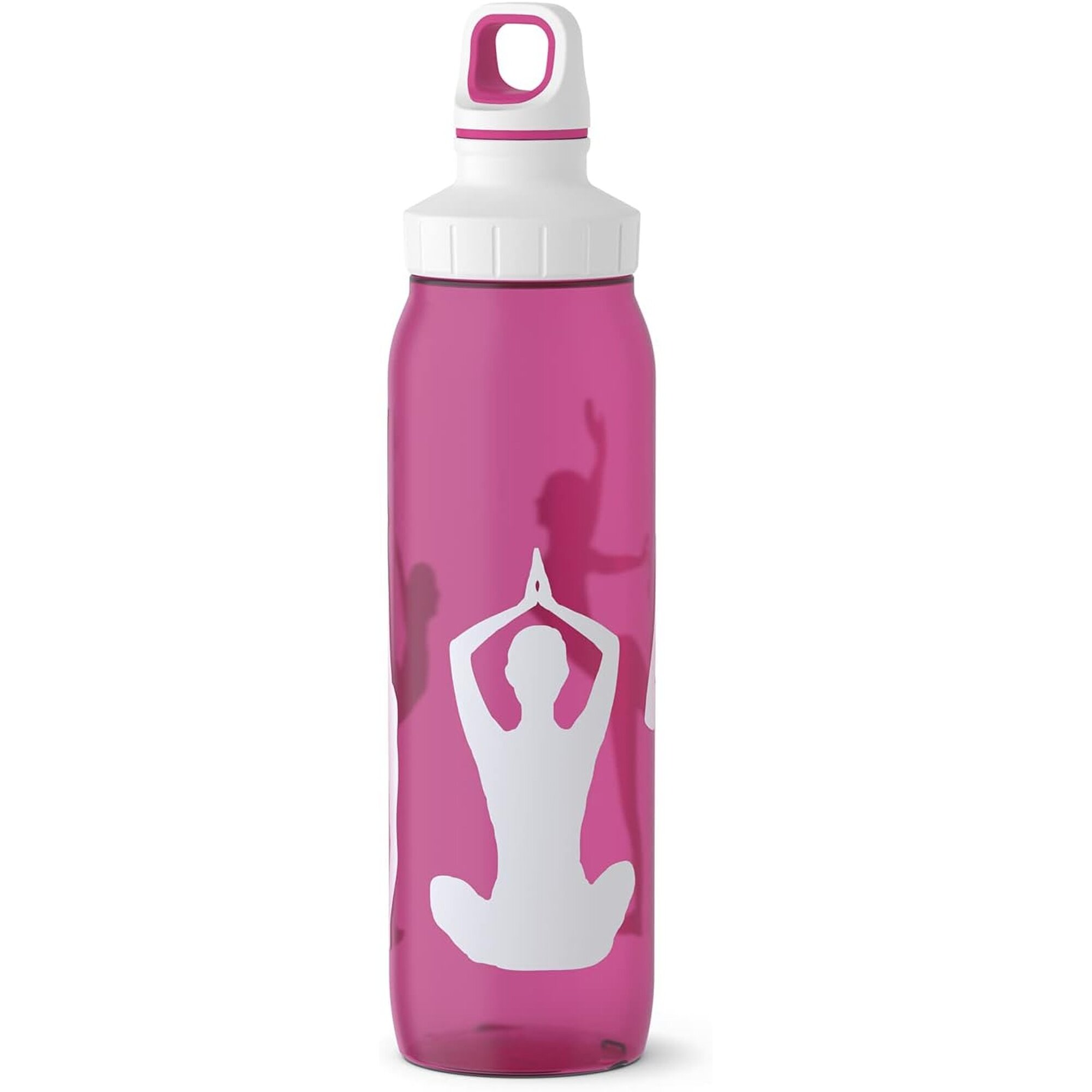Бутылка для напитков Emsa Drink2Go 518299 - 0.7 л, цвет белый, розовый