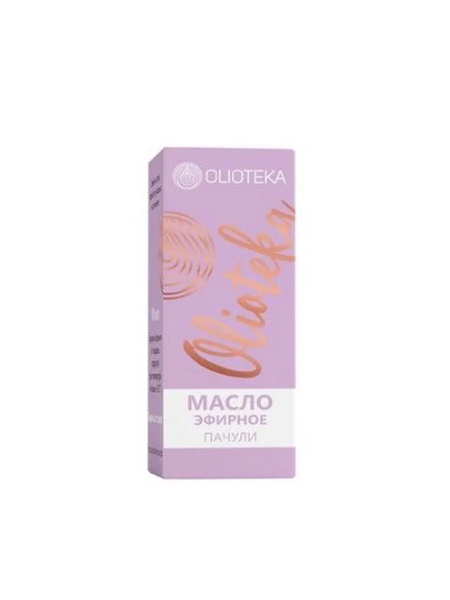 Olioteka Эфирное масло Пачули, масло эфирное, 10 мл, 1шт.