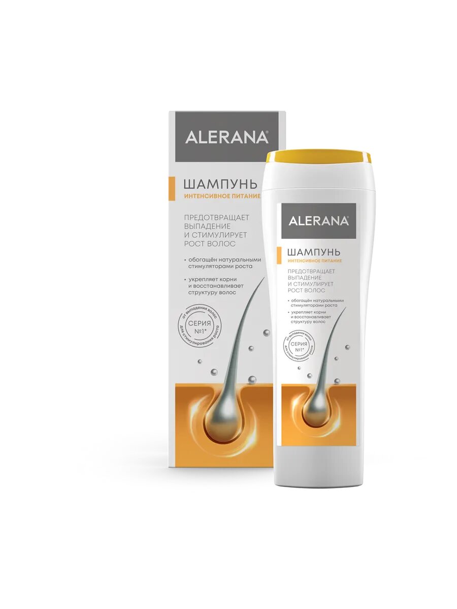 Алерана Шампунь Интенсивное питание, шампунь, 250 мл, 1шт.