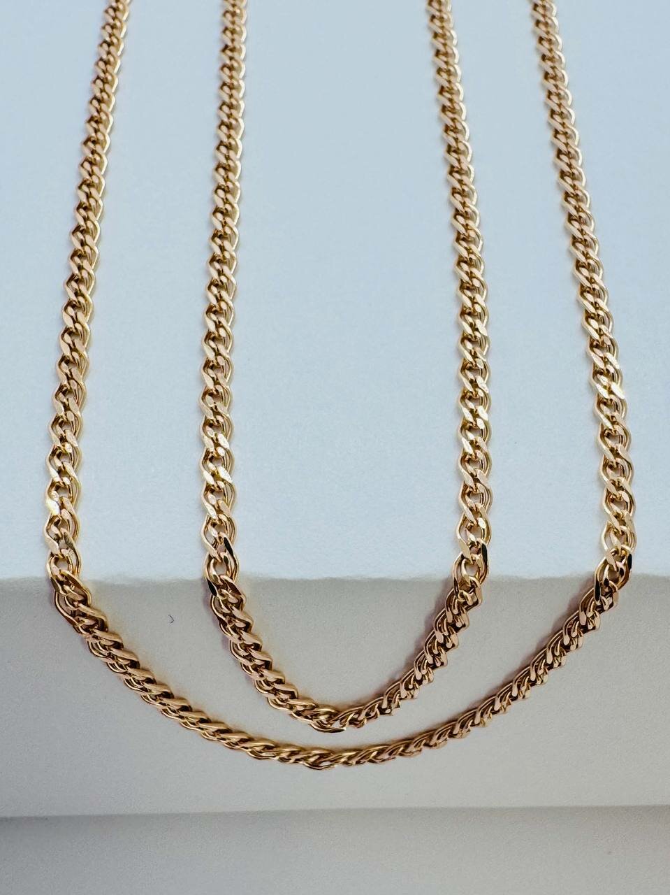 Цепь красное золото, 585 проба