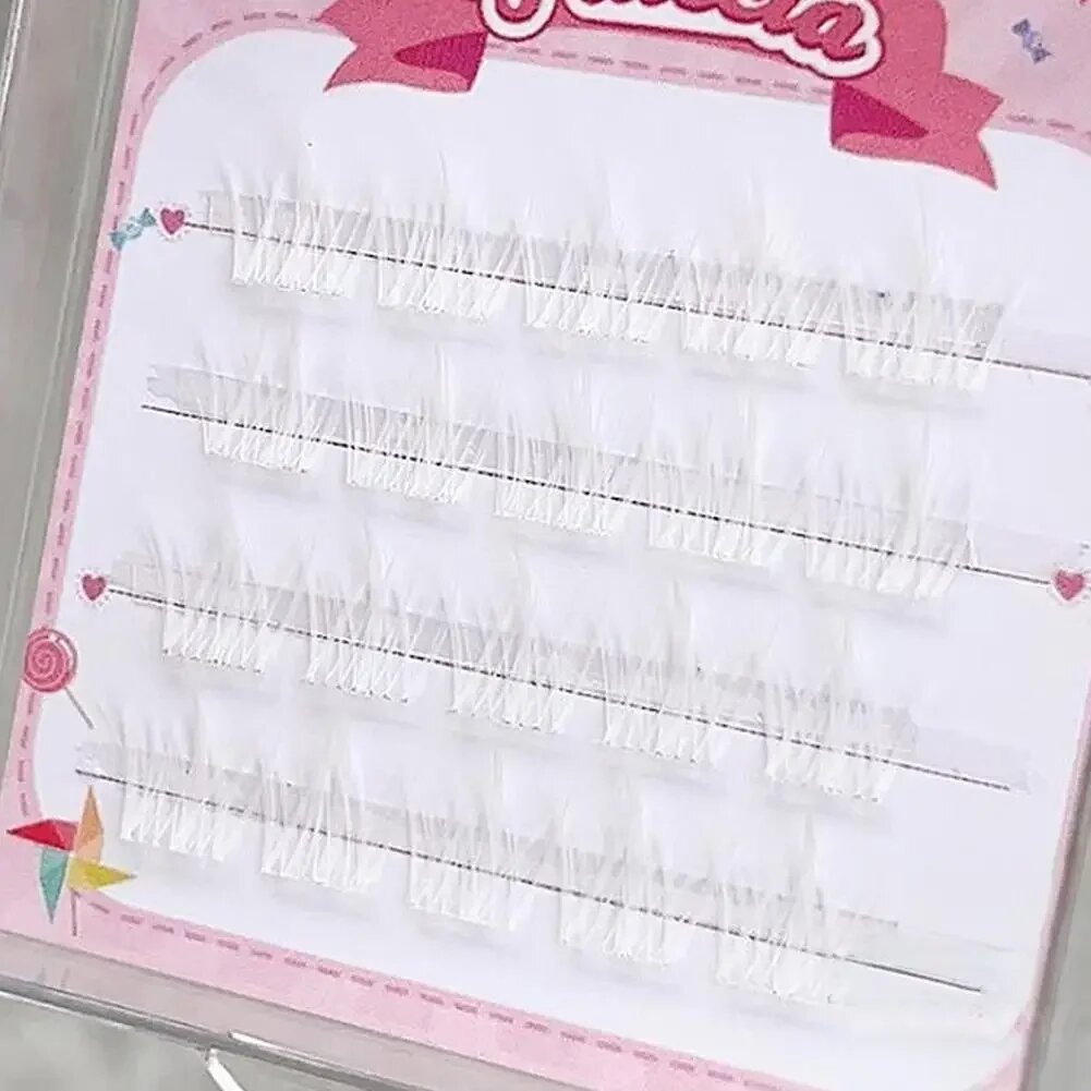 Цветные накладные ресницы Manga FEATHER