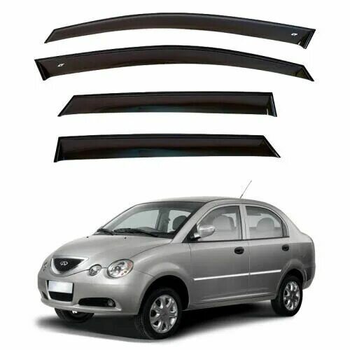 Дефлекторы для окон CHERY QQ6 (S21) 2006-2010 лифтбек