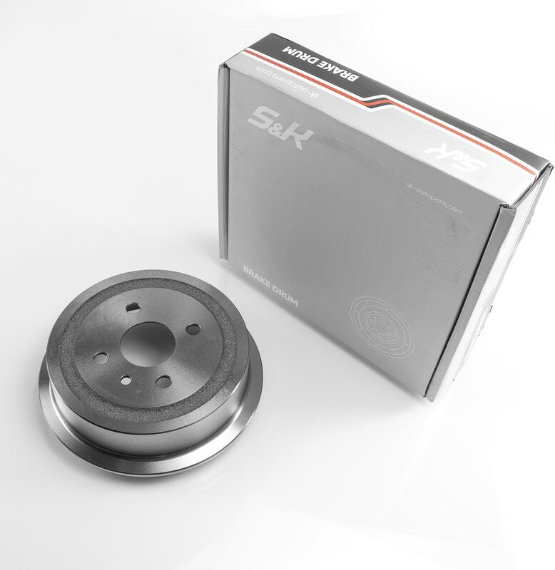 Барабан тормозной S&K SKDB1031 Chevrolet Lanos 2005->, Daewoo Nexia 1995, Espero 1993->, Lanos 1997->, Nubira 1997->, Opel Ascona, Astra F, G 1991->, Combo 1994->, Kadett 1973, Vectra A 1988->