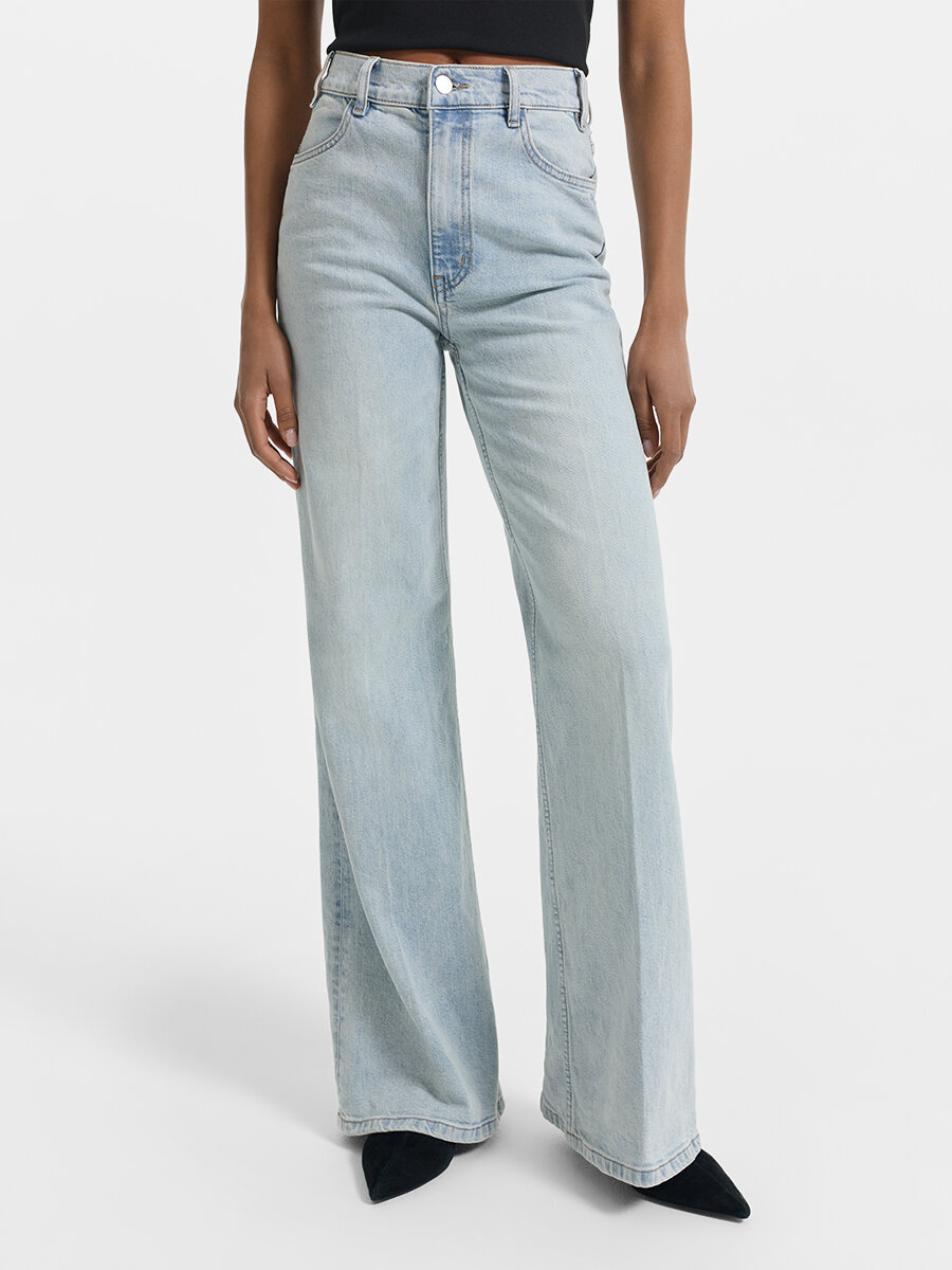 Джинсы клеш 