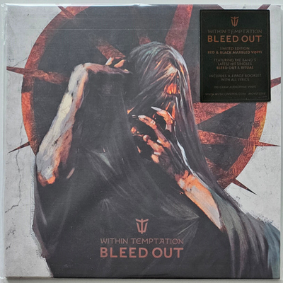 Within Temptation - Bleed Out, 1xLP, RED BLACK MARBLED LP