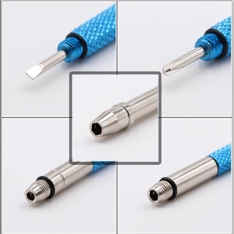Многофункциональная мини-отвертка 5 в 1 COLOUR_MAX, 2 шт