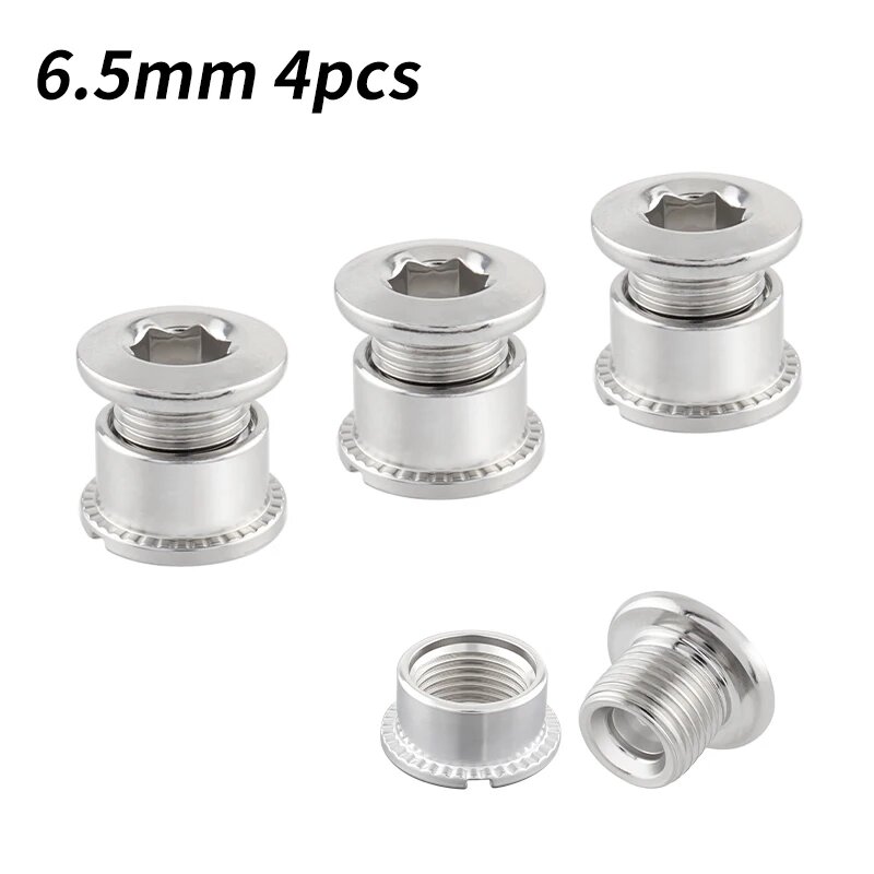 MUQZI Болты для каретки велосипеда 6.5mm Model C 4pcs