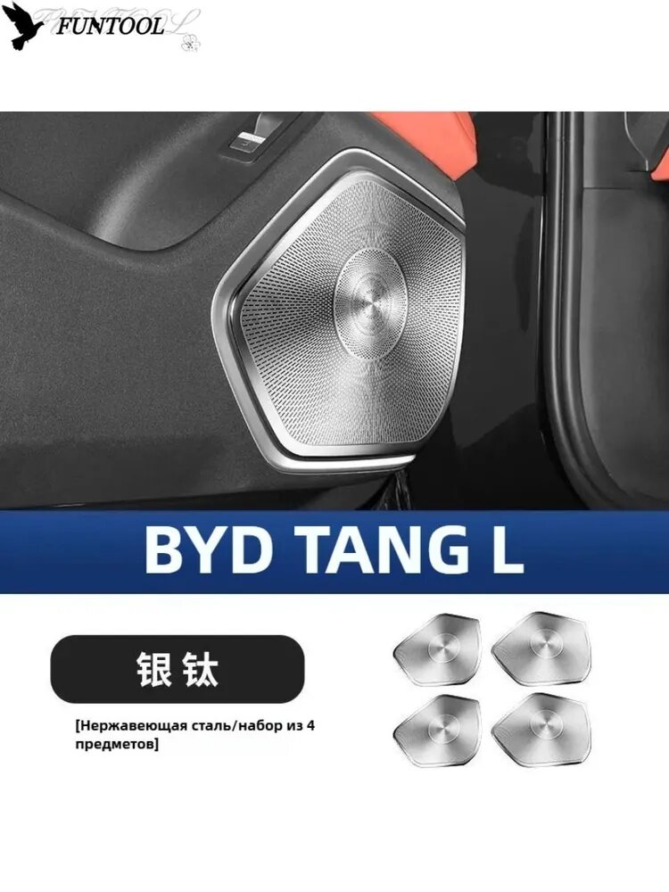 Решетка (сетка) динамика на обивку двери, для BYD Tang L 2025, автозапчасти byd tang l 2025