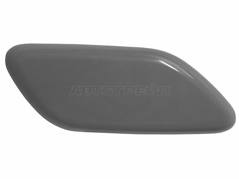 Крышка омывателя фар AXELA, для Mazda 3, пластик, правая, струйная подача воды, серая