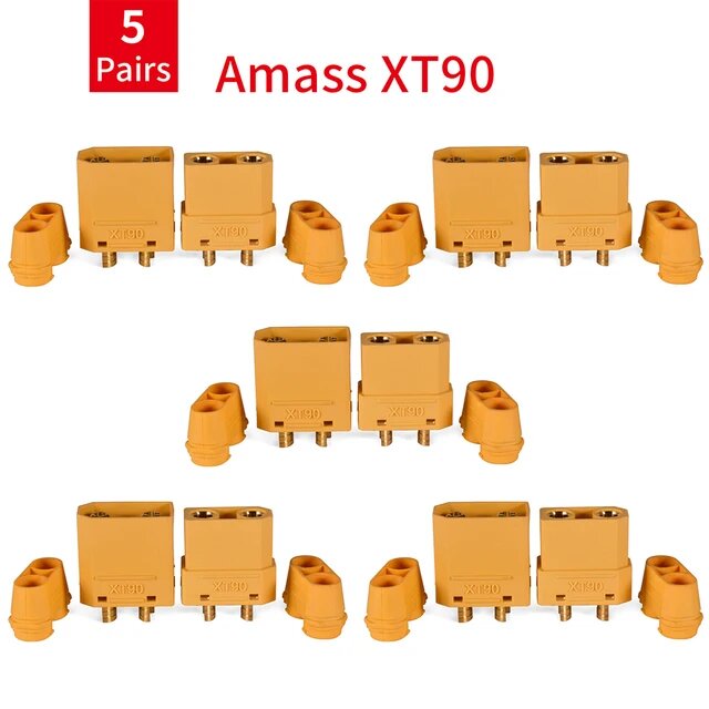 9IMOD 5/10 пар штекеров T-типа XT60 XT30 XT90 (папа и мама), разъемы Deens T-типа Amass XT30U XT60H XT90, подходят для литиевых батарей пультов дистанционного управления.