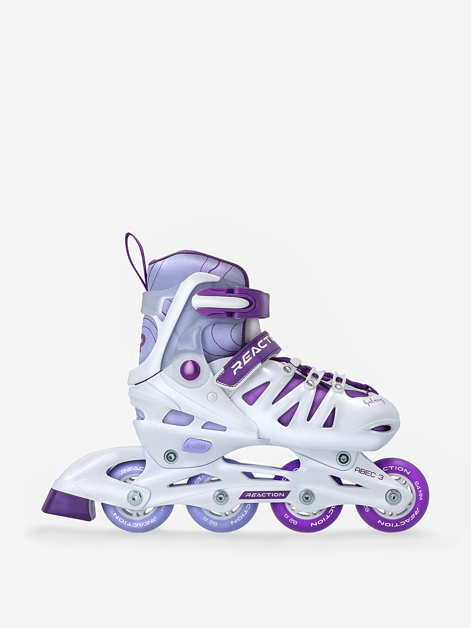 Роликовые коньки детские раздвижные Reaction Galaxy