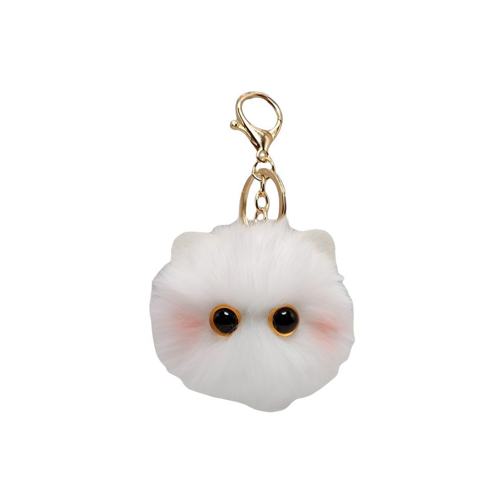 WANGE Румяна Кошка Шар Плюшевые брелки H12,5cm