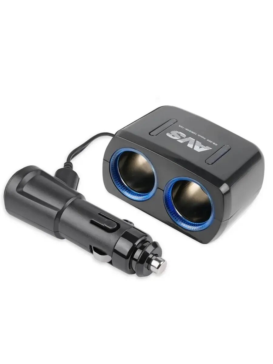 Разветвитель прикуривателя с двумя выходами