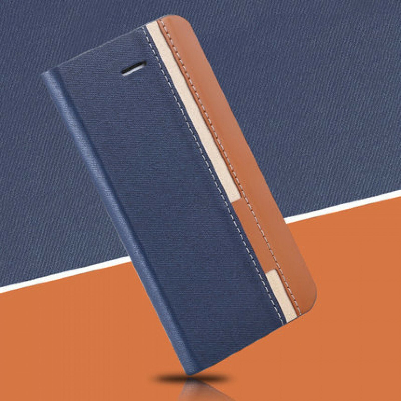Чехол-книжка MyPads Base rigida для Meizu M5S из водоотталкивающей кожи с подставкой и визитницей