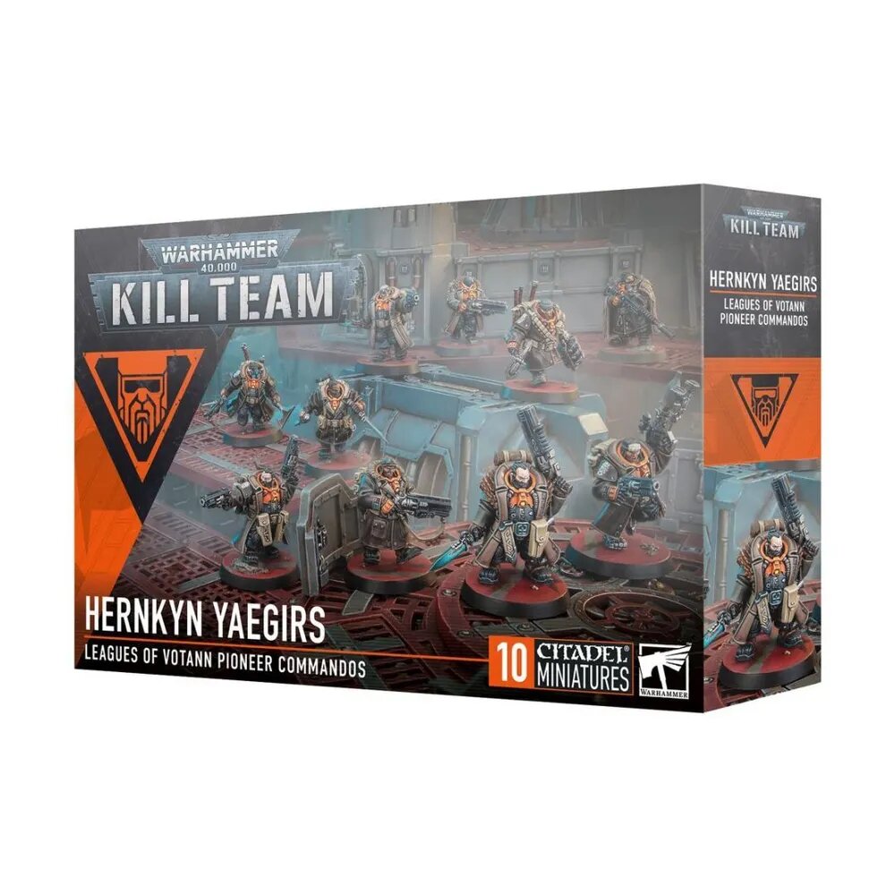 Warhammer 40000 миниатюры - KILL TEAM : HERNKYN YAEGIRS, 10 миниатюр, для коллекционирования