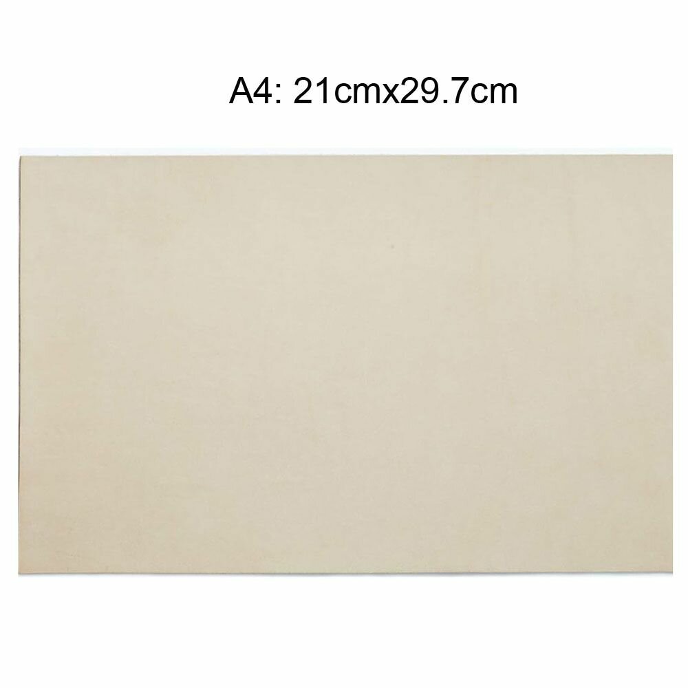 Формат A4 (21х29.7 см) Воловья кожа растительного дубления 1.2-1.5 мм