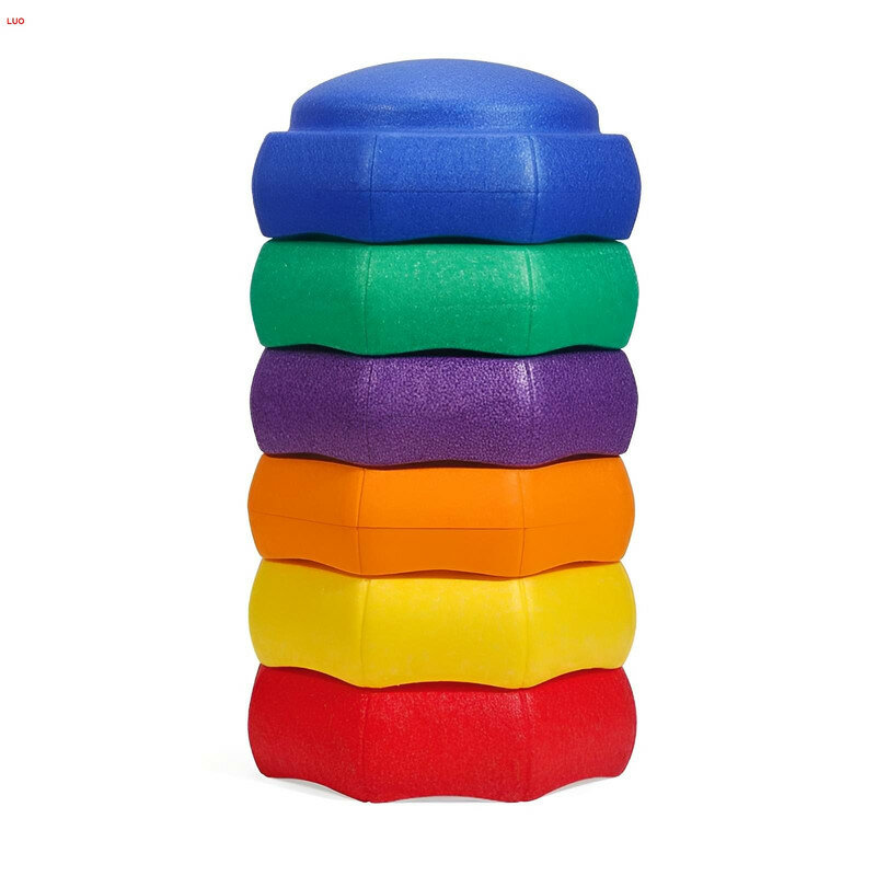 Балансир для детей/Балансировочные полусферы детские для свободной игры,6 шт. восьмиугольник