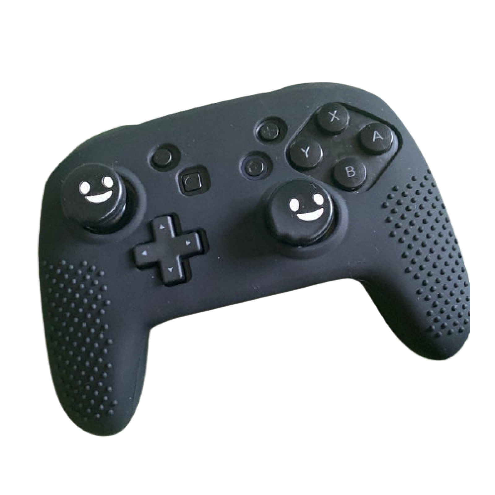 Силиконовый противоударный чехол MyPads для Nintendo Switch Pro Controller с текстурированной поверхностью
