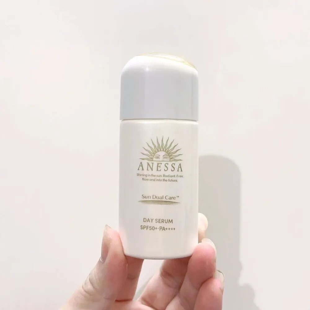 Солнцезащитный крем ANESSA Sun Dual Care Day Serum SPF50+ PA++++ для всех типов кожи