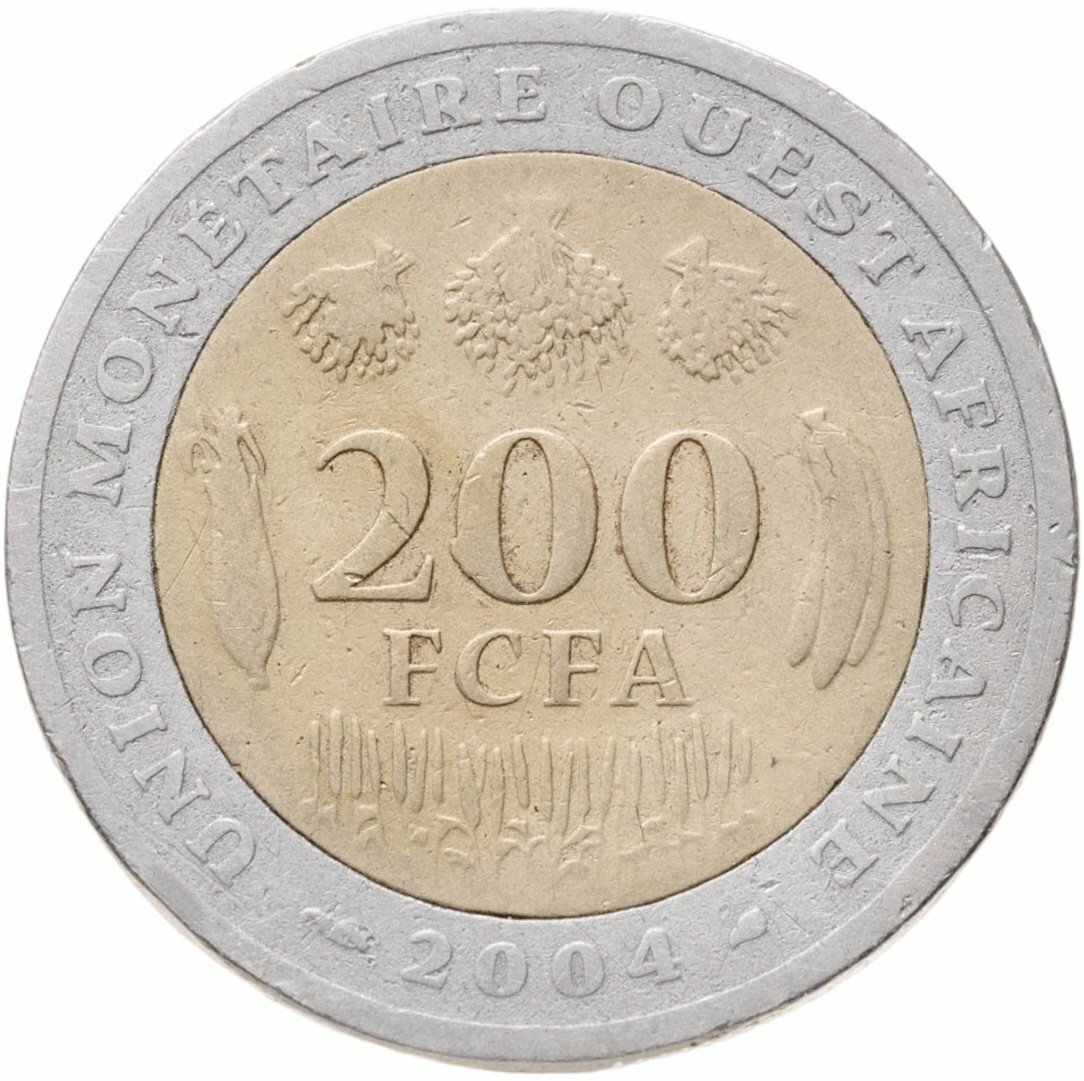 Западная Африка (BCEAO) 200 франков (francs) 2004