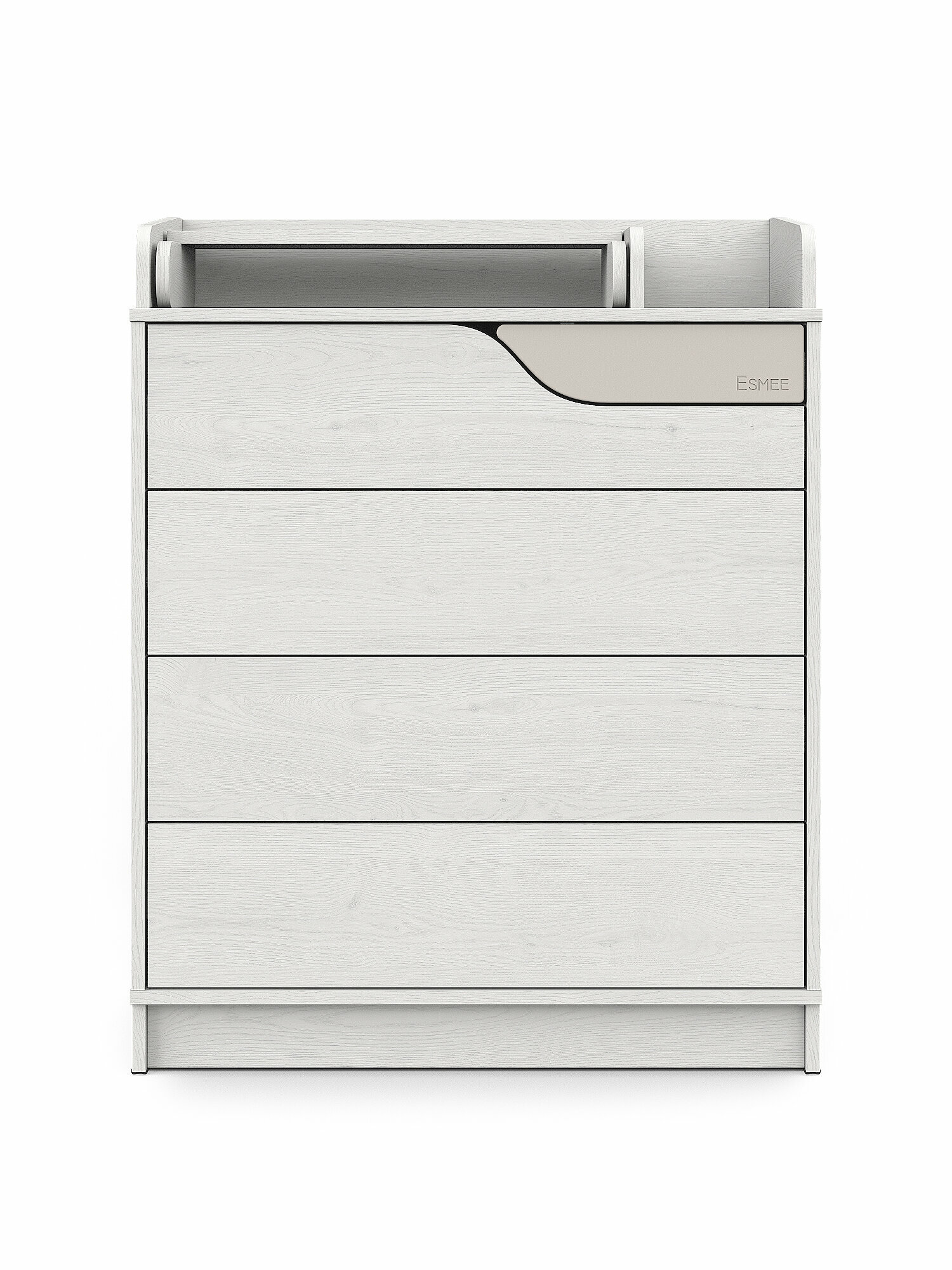 Пеленальный комод "Esmee", ясень тронхейм/кремовый