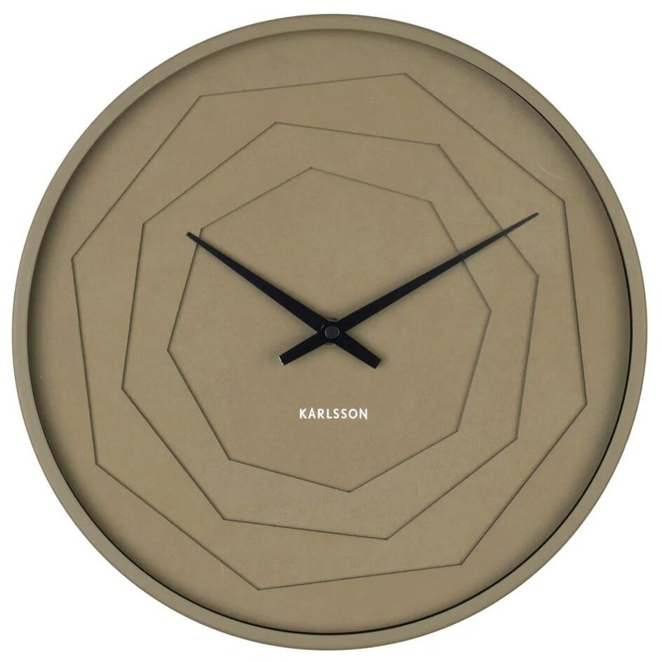 Настенные часы Karlsson Wall Clock Layered Orgami KA5850MG