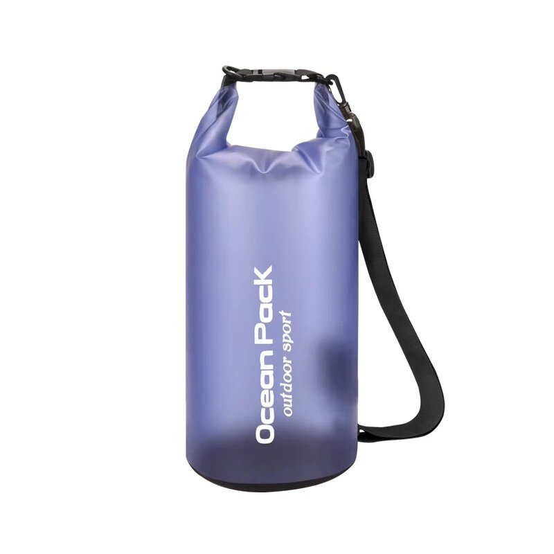 Водонепроницаемая сумка для плавания Dry Sack 5Л/10Л/15Л/20Л 5L-Single shoulder, Purple