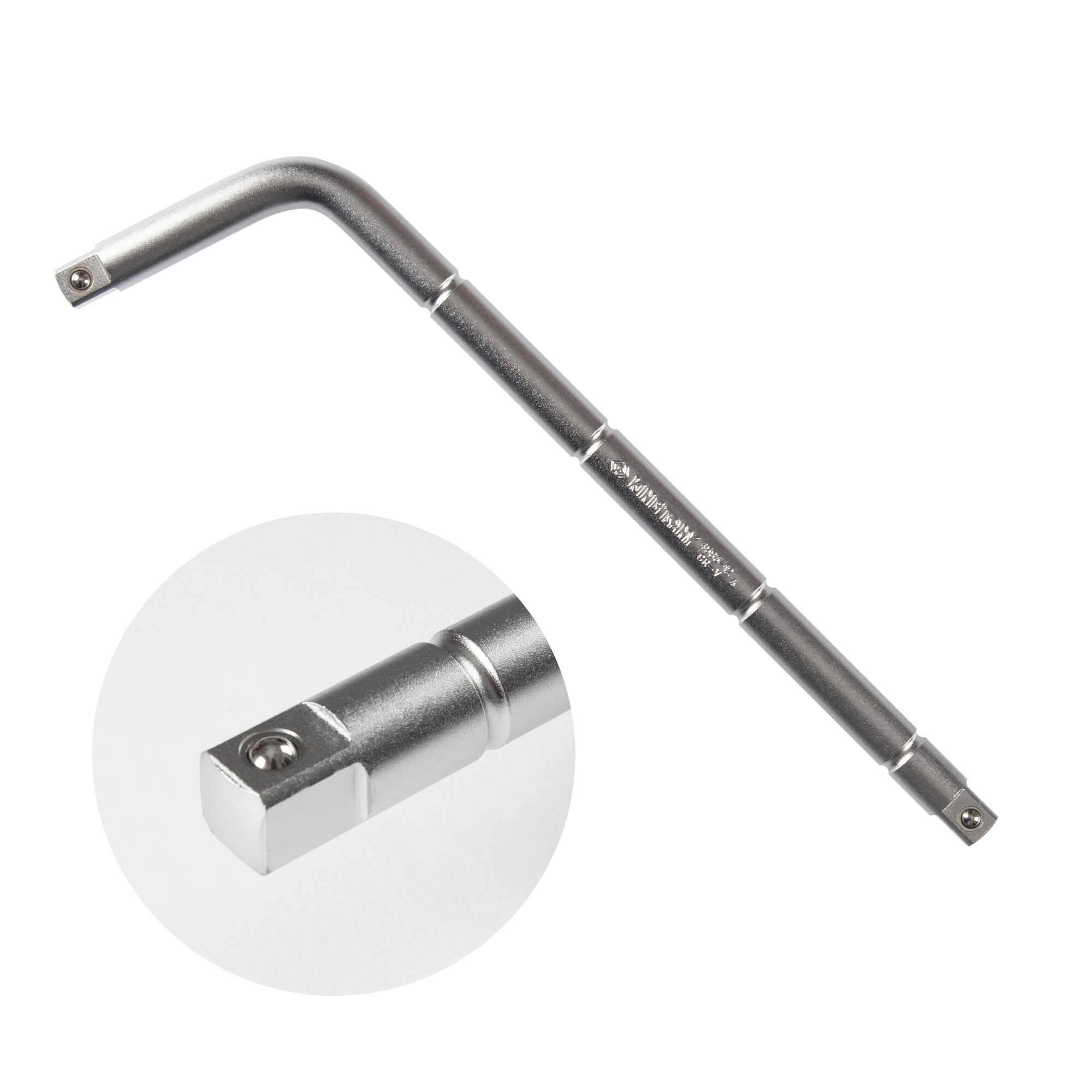 Вороток 1/2", 315 мм, Г-образный, 105 градусов KING TONY 4583-12R