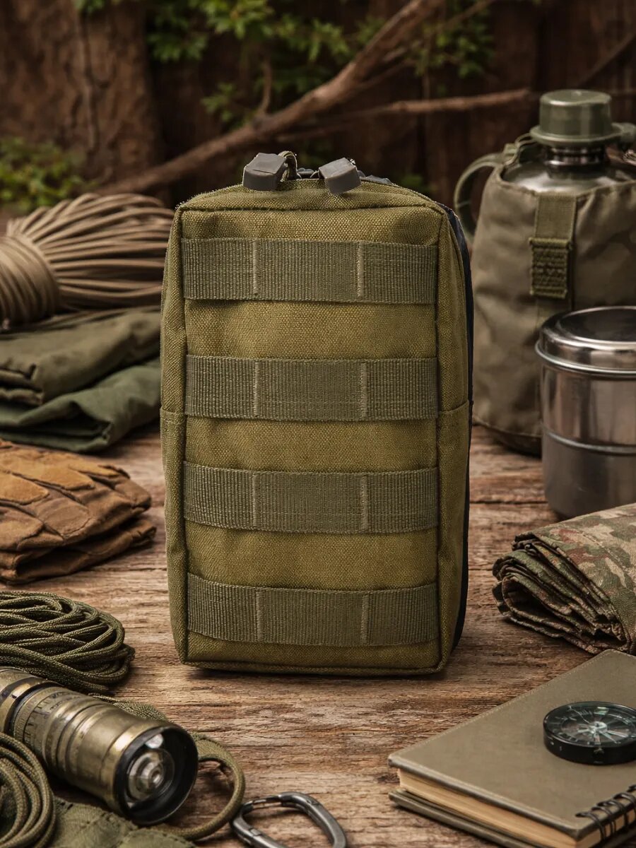 Подсумок тактический с системой MOLLE универсальный 20 х 10,5 см