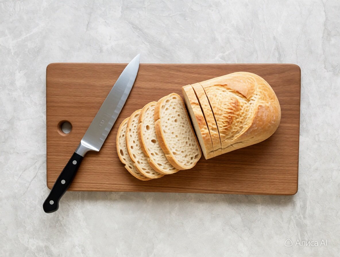 Доска разделочная деревянная большая из бука 19х36