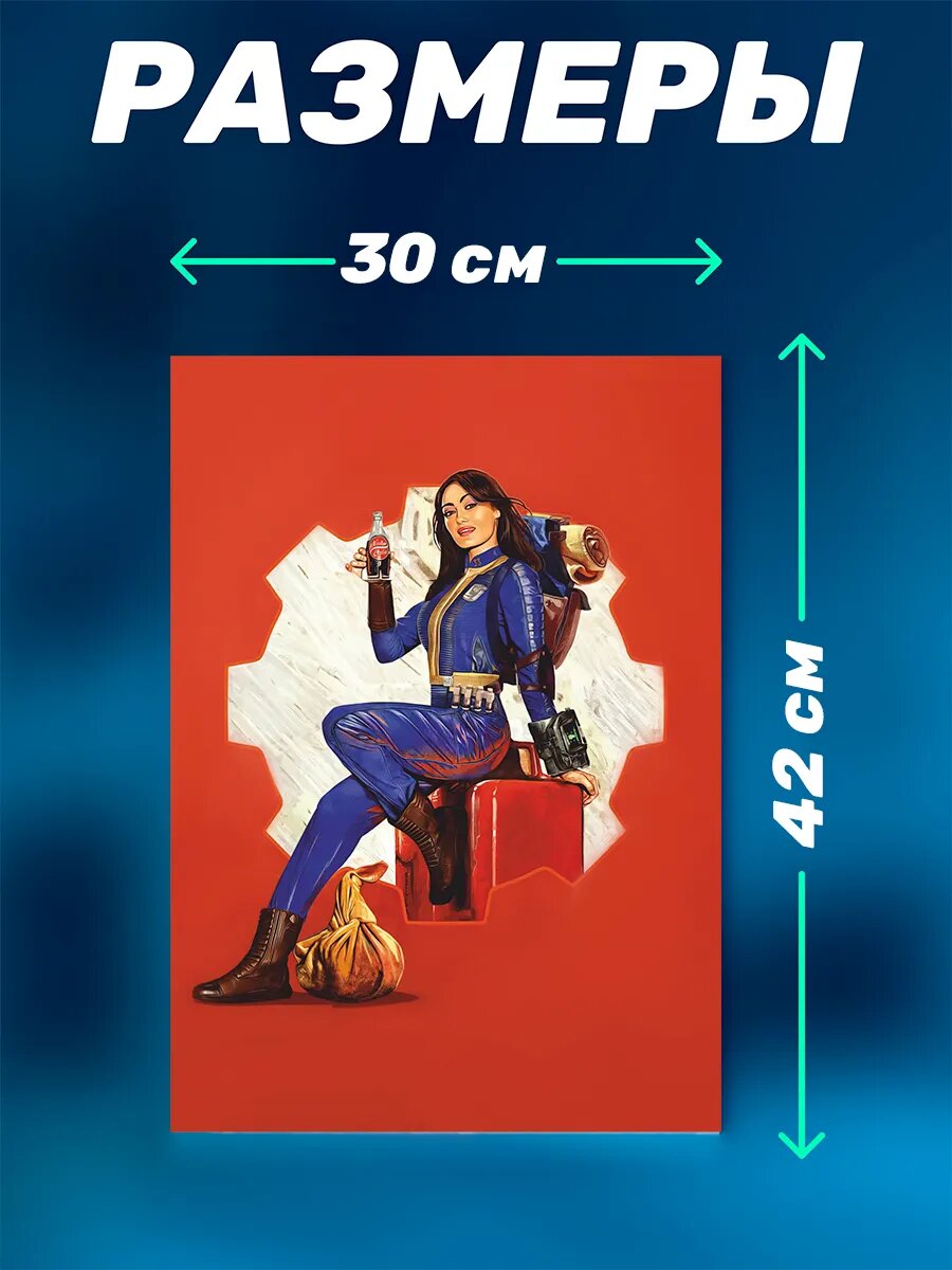 Постер на стену Fallout Nuka Cola — фото 1