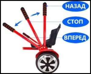 Беговел для детей и взрослых с LED подсветкой, диаметр колеса 10 дюймов, пластиковый корпус, красный — фото 1