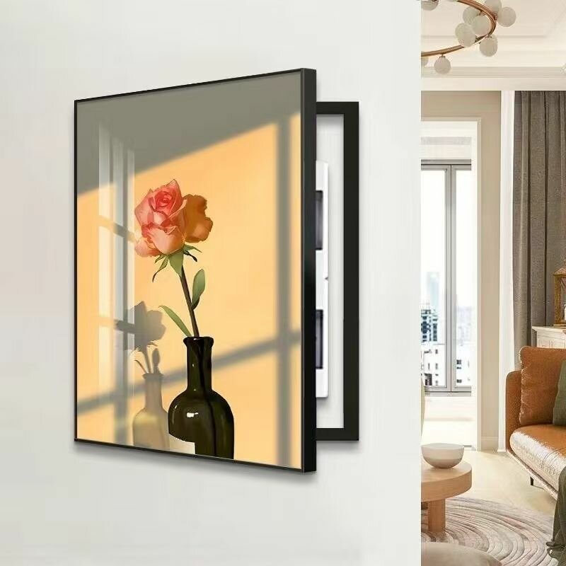 Короб для электрощитка декоративный широкий