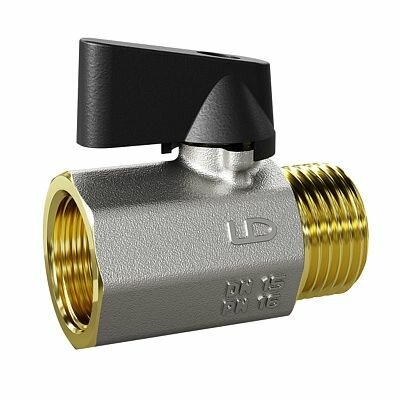 Кран шаровой муфта/резьба мини LD Pride 1/2"