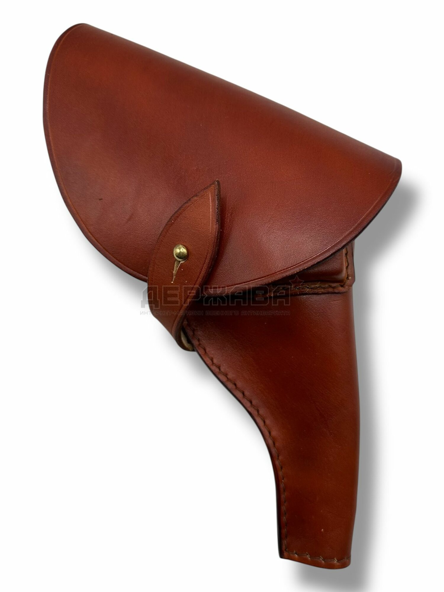 Офицерская кобура револьвера Наган обр. 1912 года, кожаная, Россия