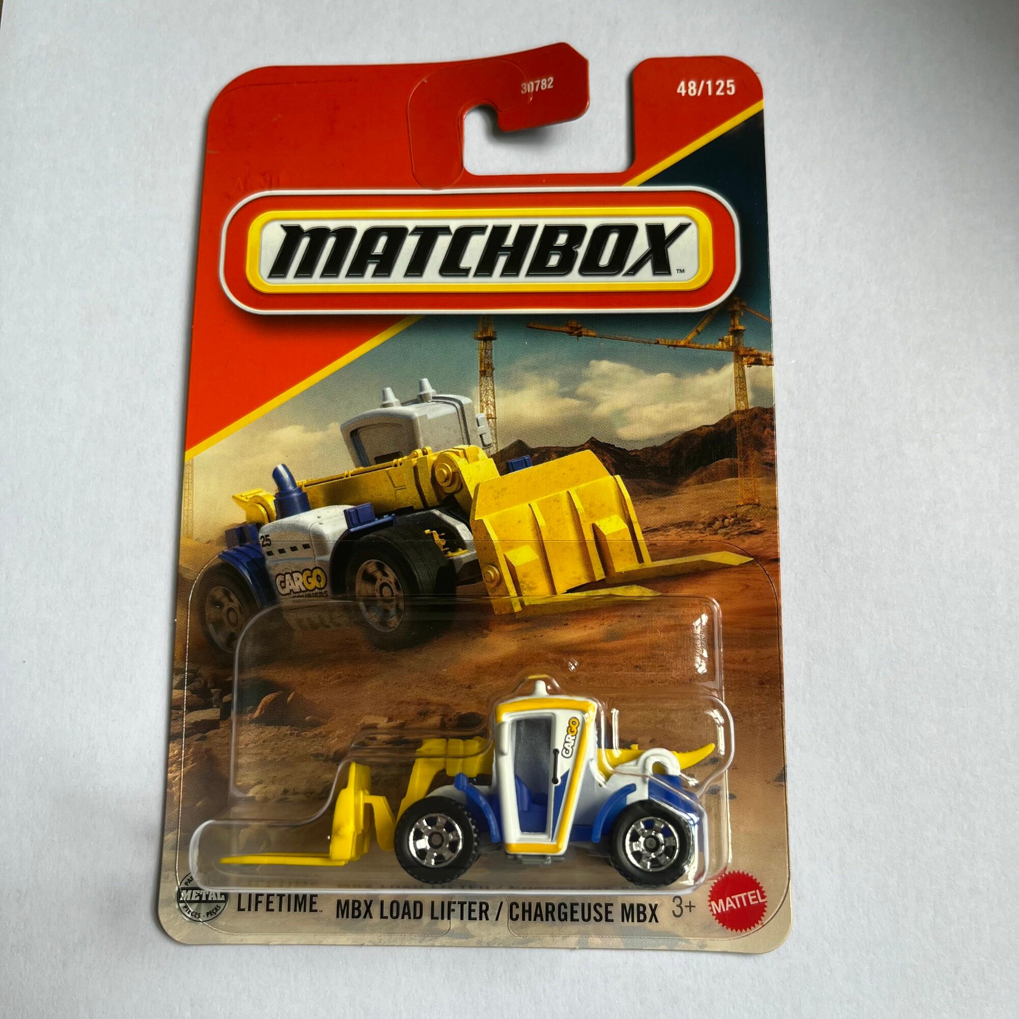 Matchbox Mattel 1:64, литой автомобиль модель машинки 25M/L серии(48 MBX LOAD LIFTER)