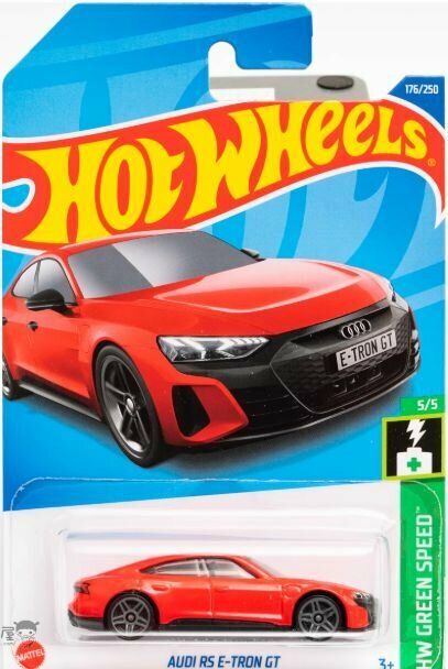 Hot Wheels 2023L, Литая модель автомобиля 1:64(176-AUDI RS E-TRON GT)