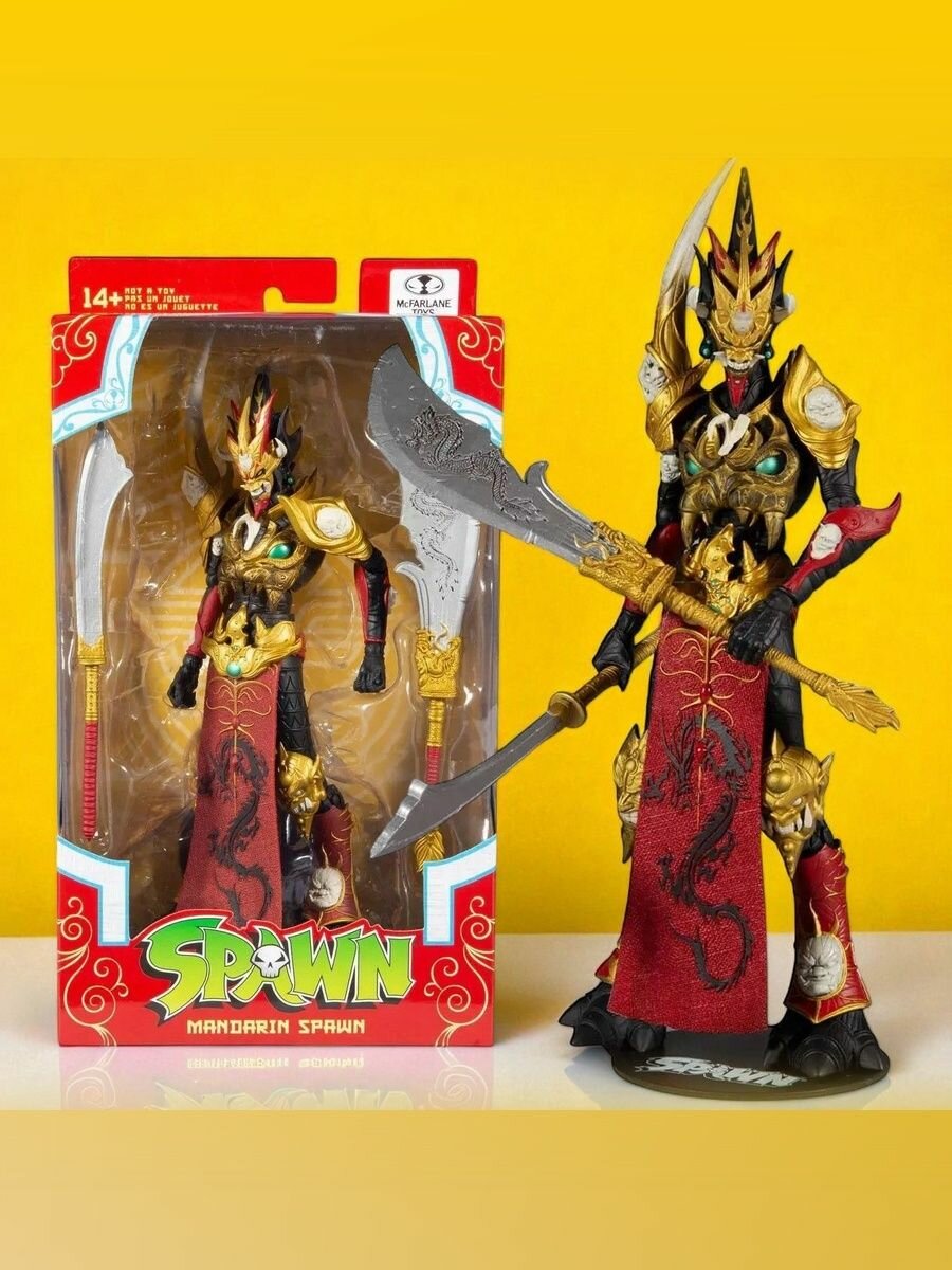Фигурка коллекционная Спаун Красный Мандарин от McFarlane Toys, 18 см